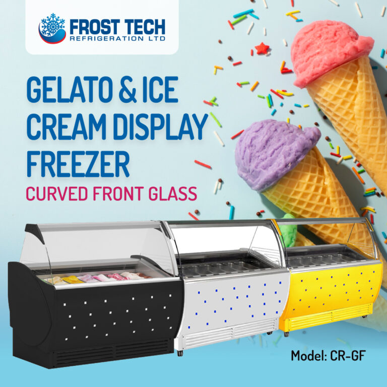 Model CR-GF Gelato & Ice Cream Display Freezer - Frost Tech ...