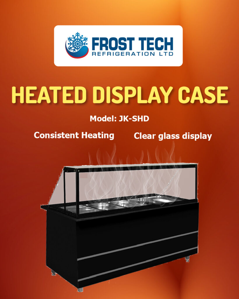 Frost Tech Refrigeration JK-SHD Heated Display Case - Frost Tech ...