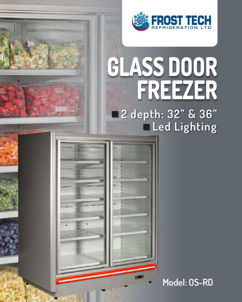 Glass Door Freezer - OS-RD - Frost Tech Refrigeration - Frost Tech ...
